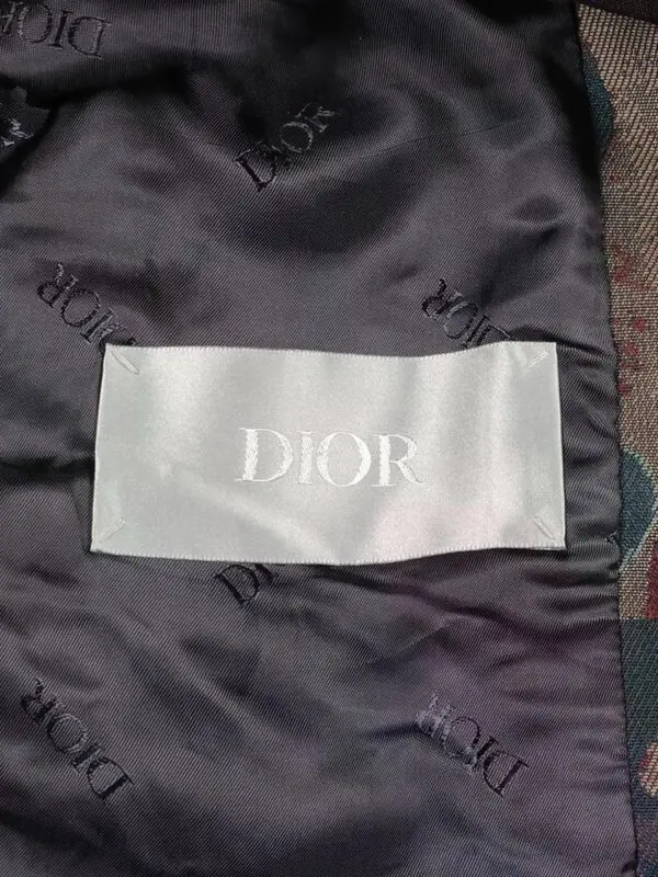 Dior X Peter Doig Floral-print Bomber Jacket
