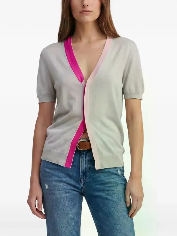 Alexander McQueen Lightweight Short-sleeve Cardigan