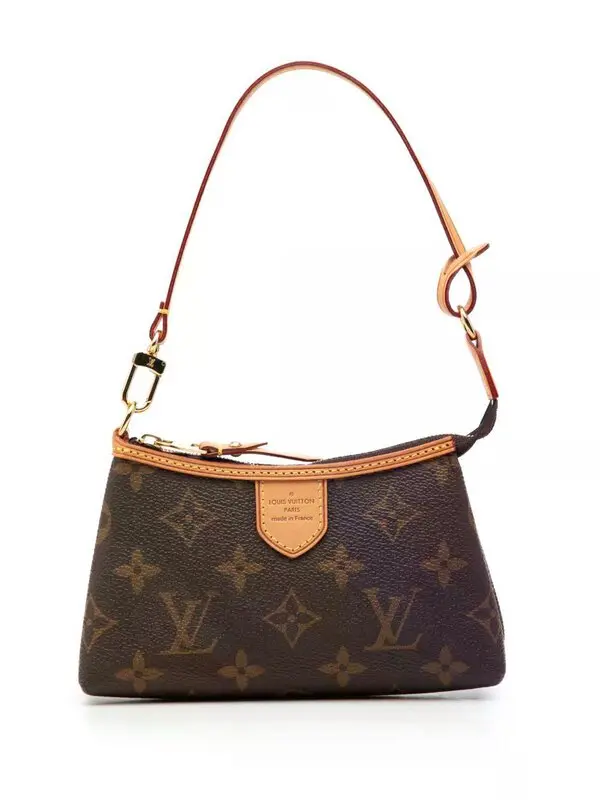 LOUIS VUITTON 2010 Monogram Mini Delightful Pochette Shoulder Bag - Brown