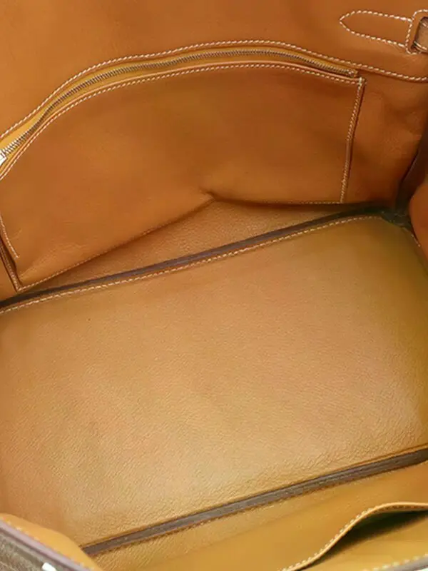Hermès 2006 Togo Birkin Retourne 35 Handbag - Brown