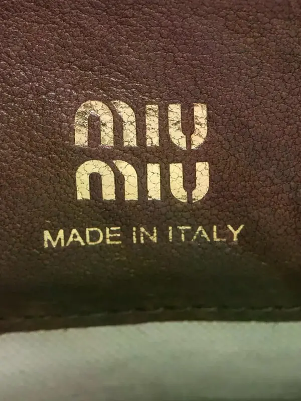 Miu Miu 2010-2026 Leather Shoulder Bag