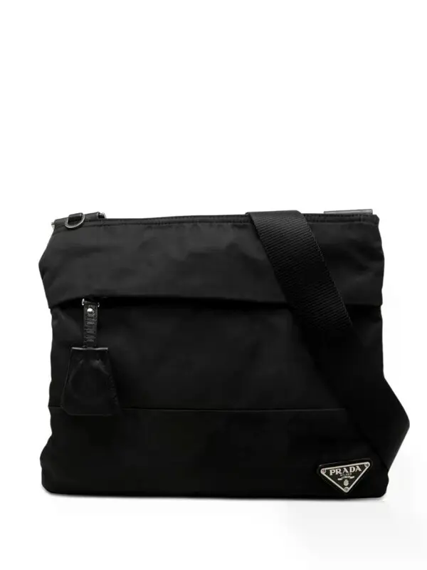 Prada Tessuto Zip Top Crossbody Bag