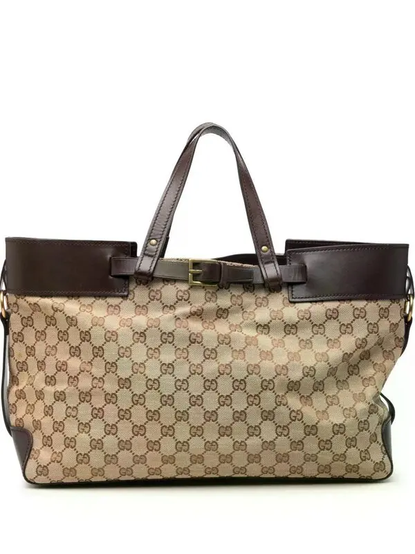 Gucci 2000-2015 Gg Canvas Tote Bag