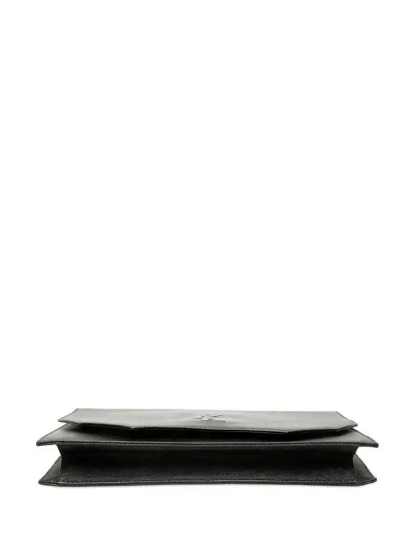 Saint Laurent 20th Century Leather Clutch Bag
