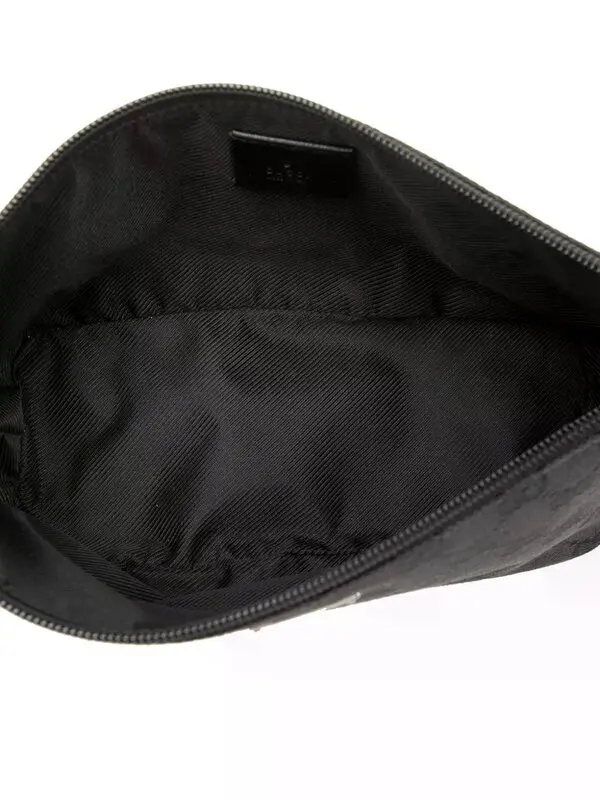 Gucci 2000-2015 Gg Canvas Boat Shoulder Bag - Black
