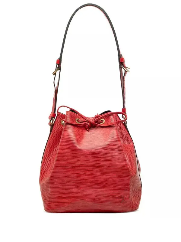 LOUIS VUITTON 1994 Epi Petit Noe Bucket Bag - Red