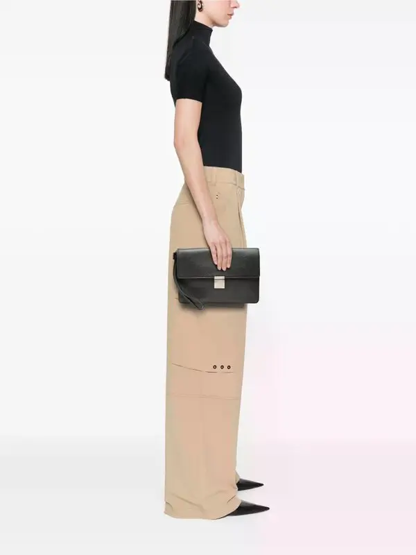 LOUIS VUITTON 2005 Taiga Selenga Clutch Bag - Black
