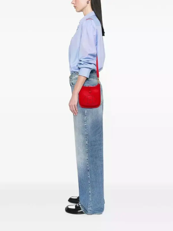 Hermès 2019 Clemence Evelyne I 16 Amazone Crossbody Bag - Red