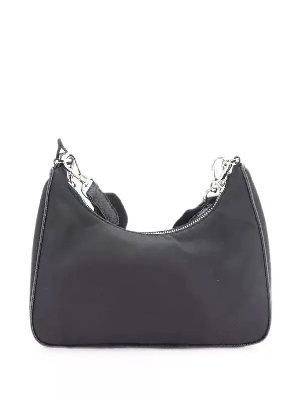 Prada Re-edition 2005 Shoulder Bag Tessuto Small Crossbody Bag - Black