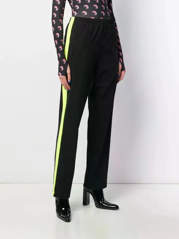 Balenciaga Neon Appliqués Jogging Trousers