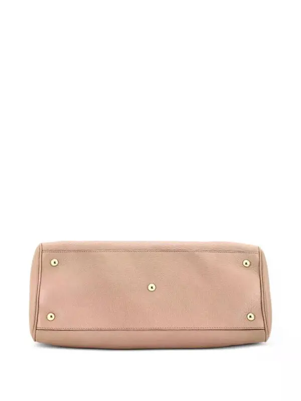 Gucci Bamboo Shopper Leather Medium Tote Bag
