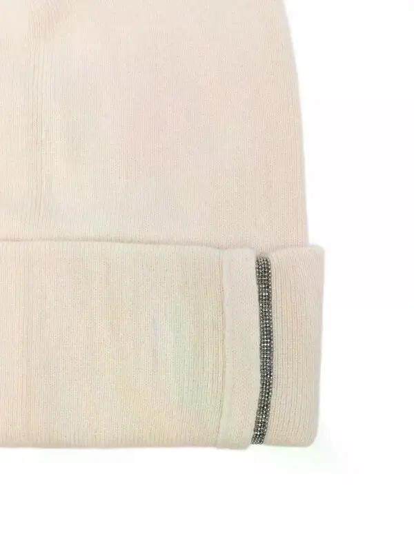 Brunello Cucinelli Monili-embellished Beanie Hat