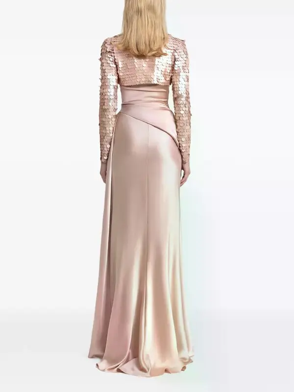 GEMY MAALOUF Draped Maxi Dress