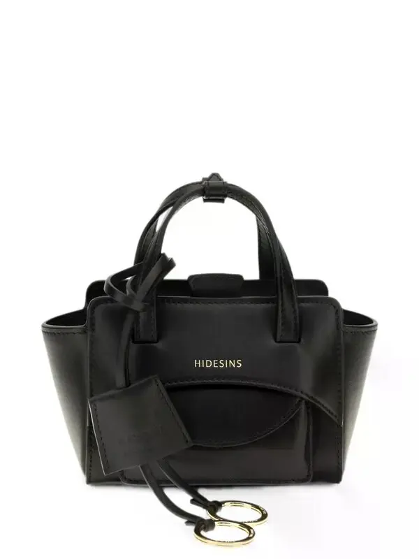 HIDESINS Extra Small Flap Mini Bag - Black