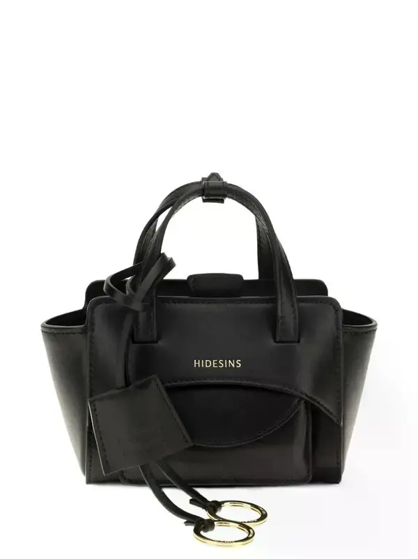 HIDESINS Extra Small Flap Mini Bag - Black