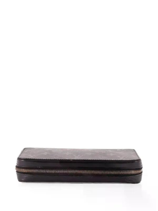 LOUIS VUITTON Zippy Wallet Monogram Eclipse Canvas Xl Small Wallets