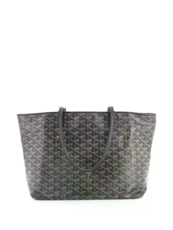 Goyard Artois Coated Canvas Tote Bag - Black