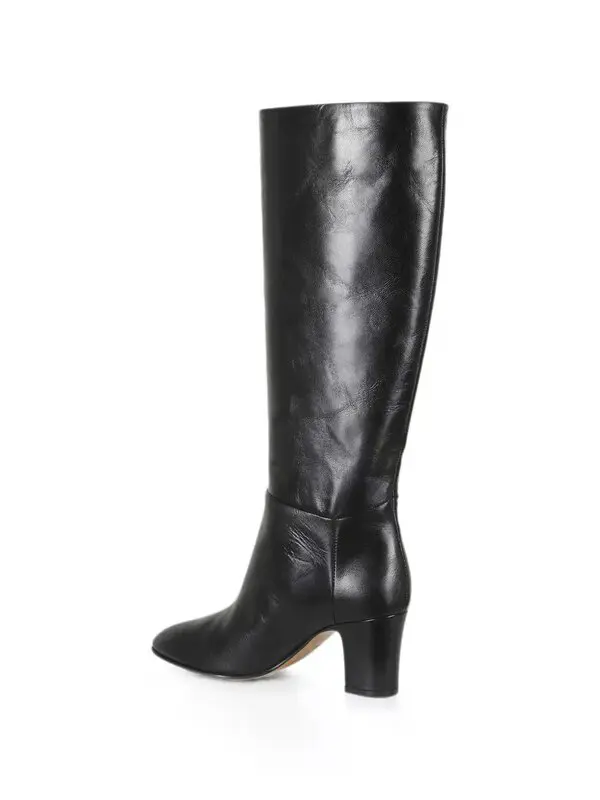 Alberta Ferretti Leather Knee-high Boots