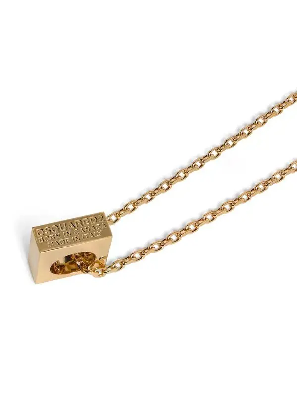 Dsquared2 Geometric Long Necklace