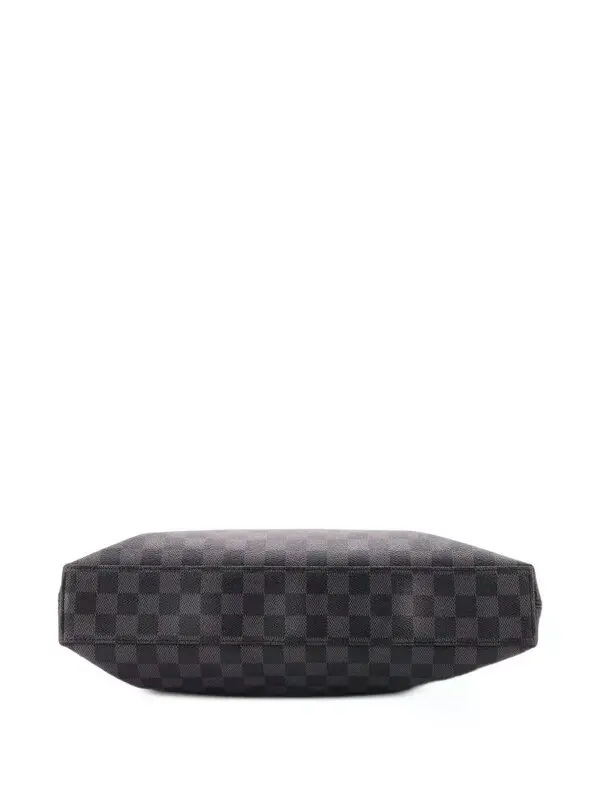 LOUIS VUITTON Porte-documents Jour Bag Damier Graphite Business Bag - Black