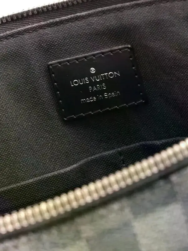 LOUIS VUITTON Porte-documents Jour Bag Damier Graphite Business Bag - Black