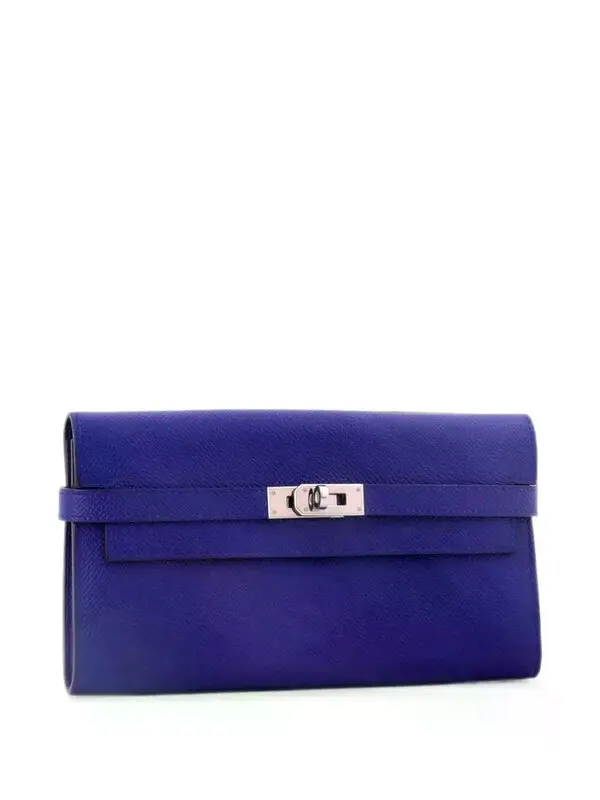 Hermès Kelly Wallet Epsom Long Small Wallets