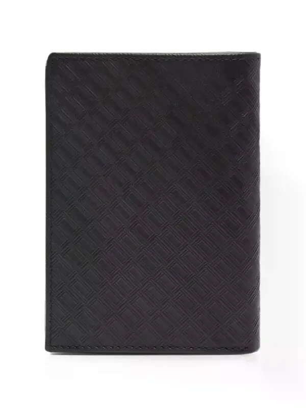 LANCEL Leon Monogram-embossed Leather Wallet
