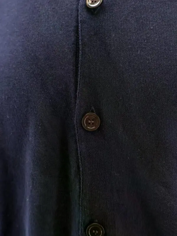 SEVEN GAUGE Button-fastening Long-sleeve Cardigan