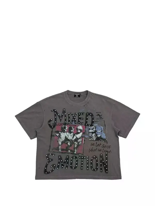 Mixed Emotion Friends Graphic-print T-shirt