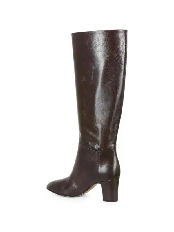 Alberta Ferretti Leather Knee-high Boots