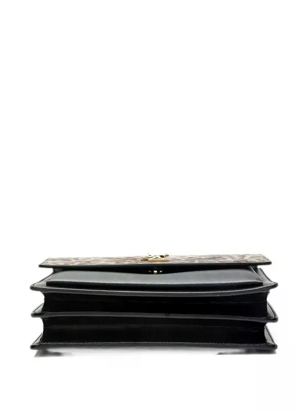 Saint Laurent Leopard Printed Sunset Shoulder Bag