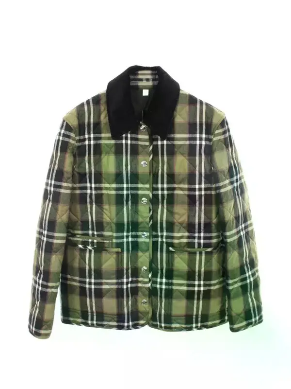 Burberry Quilted Check Jacket