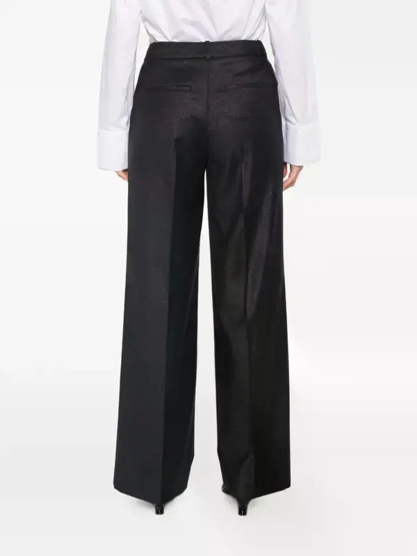 Peserico Shimmering Wide-leg Trousers