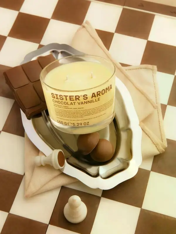 SISTER’S AROMA Chocolat Vannille Candle
