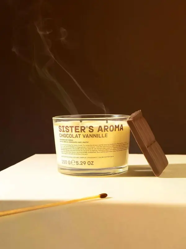 SISTER’S AROMA Chocolat Vannille Candle