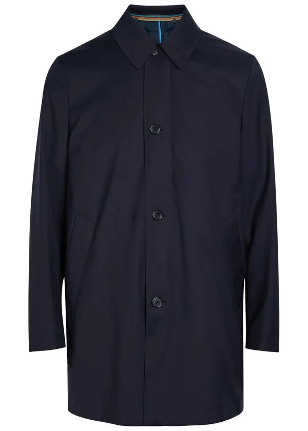 Paul Smith Quilted Wool Coat