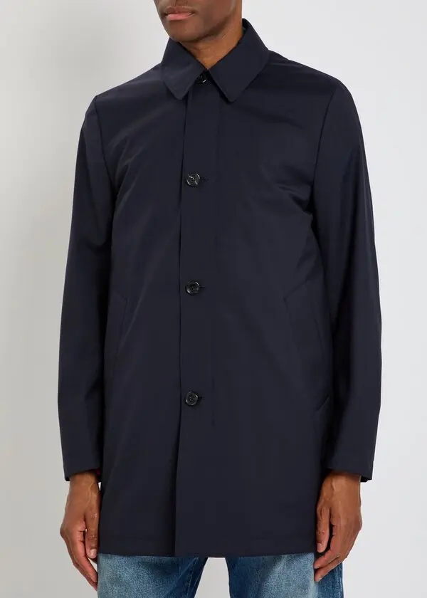 Paul Smith Quilted Wool Coat