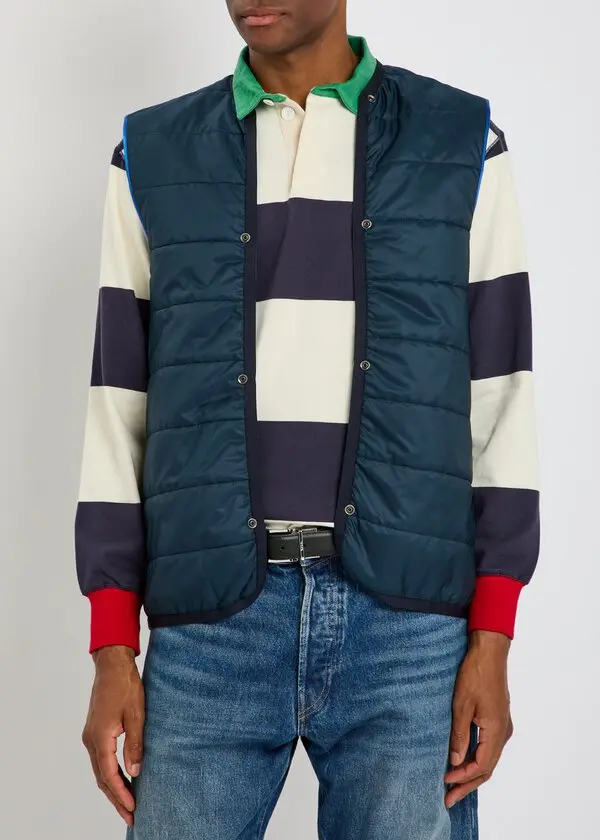 Paul Smith Quilted Wool Coat