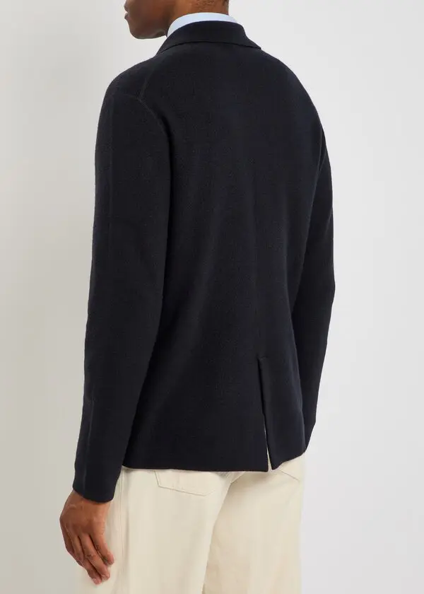 Paul Smith Blazer Merino Wool Cardigan