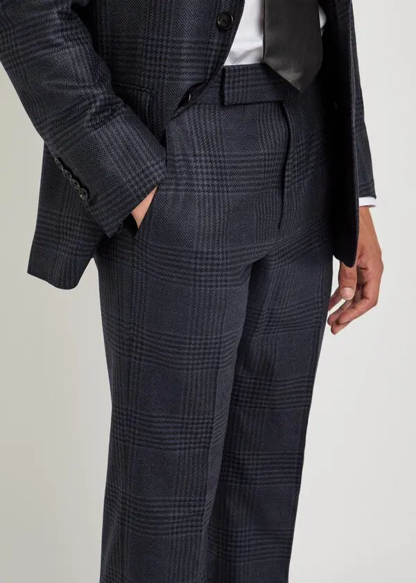 TOM FORD Houndstooth Wool Trousers