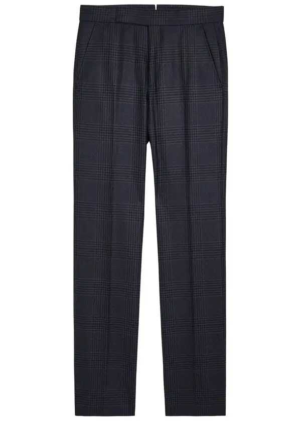 TOM FORD Houndstooth Wool Trousers