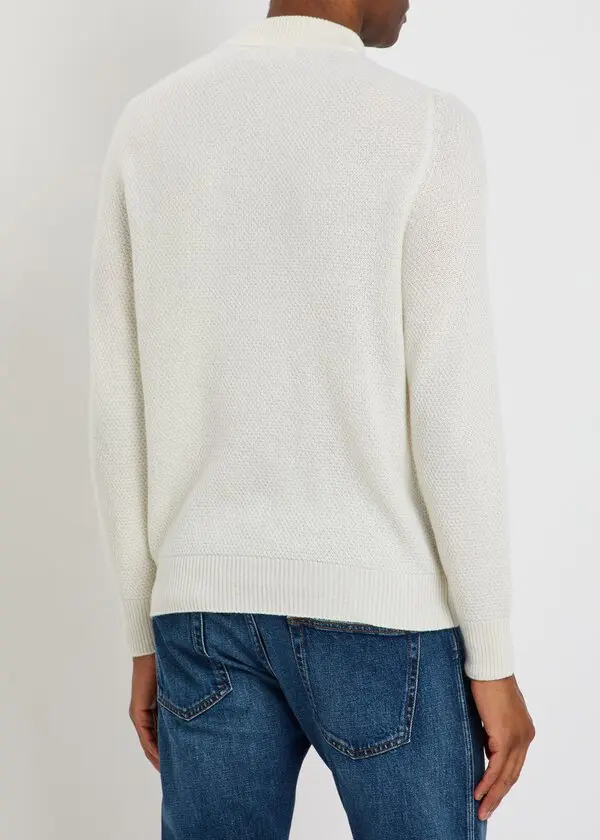LARDINI Wool And Cashmere-blend Jumper