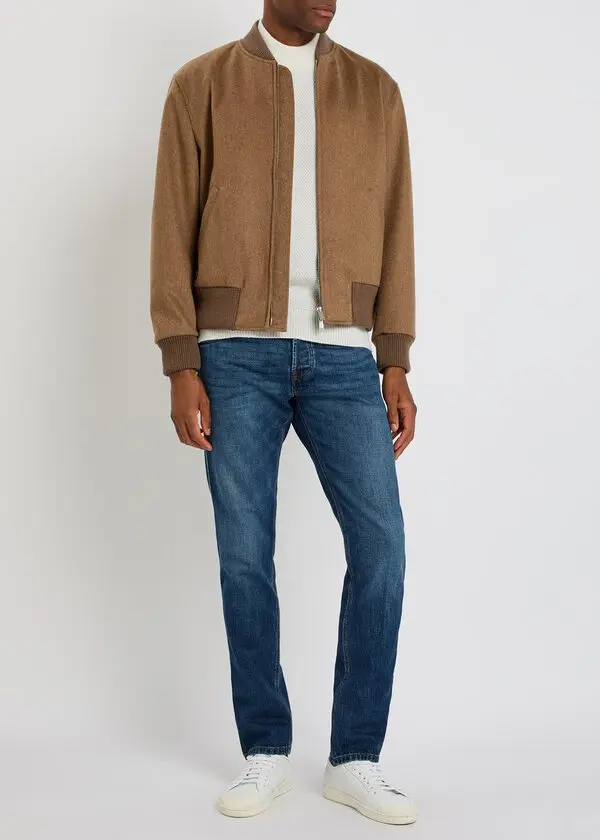 LARDINI Wool And Cashmere-blend Jumper