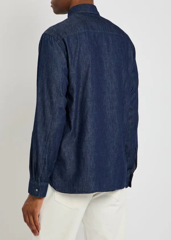 JIL SANDER Chest Pocket Denim Shirt