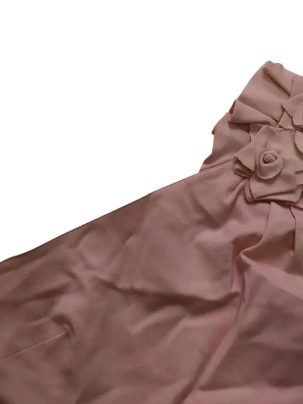 MARIO VALENTINO VINTAGE One-shoulder Rose Embellished Dress