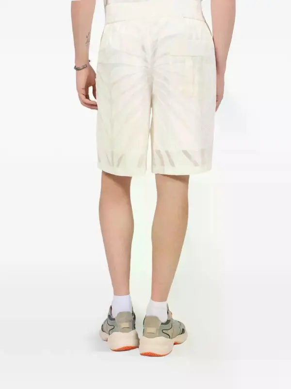 Roberto Cavalli Leaf-patterned Shorts