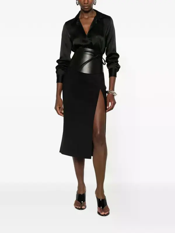 DONDUP Curved-hem Shirt