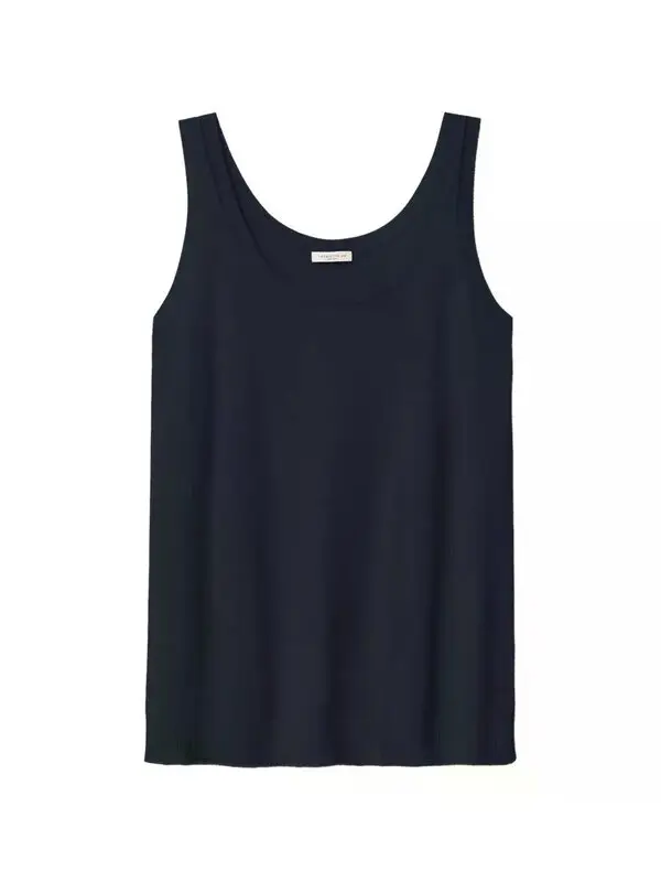 Lafayette 148 New York Scoop-neck Tank Top - Blue