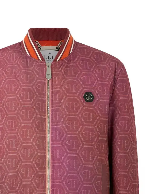 Philipp Plein Monogram-print Bomber Jacket