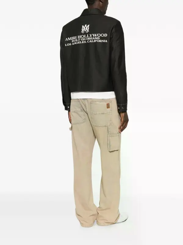 Amiri Logo-print Overshirt